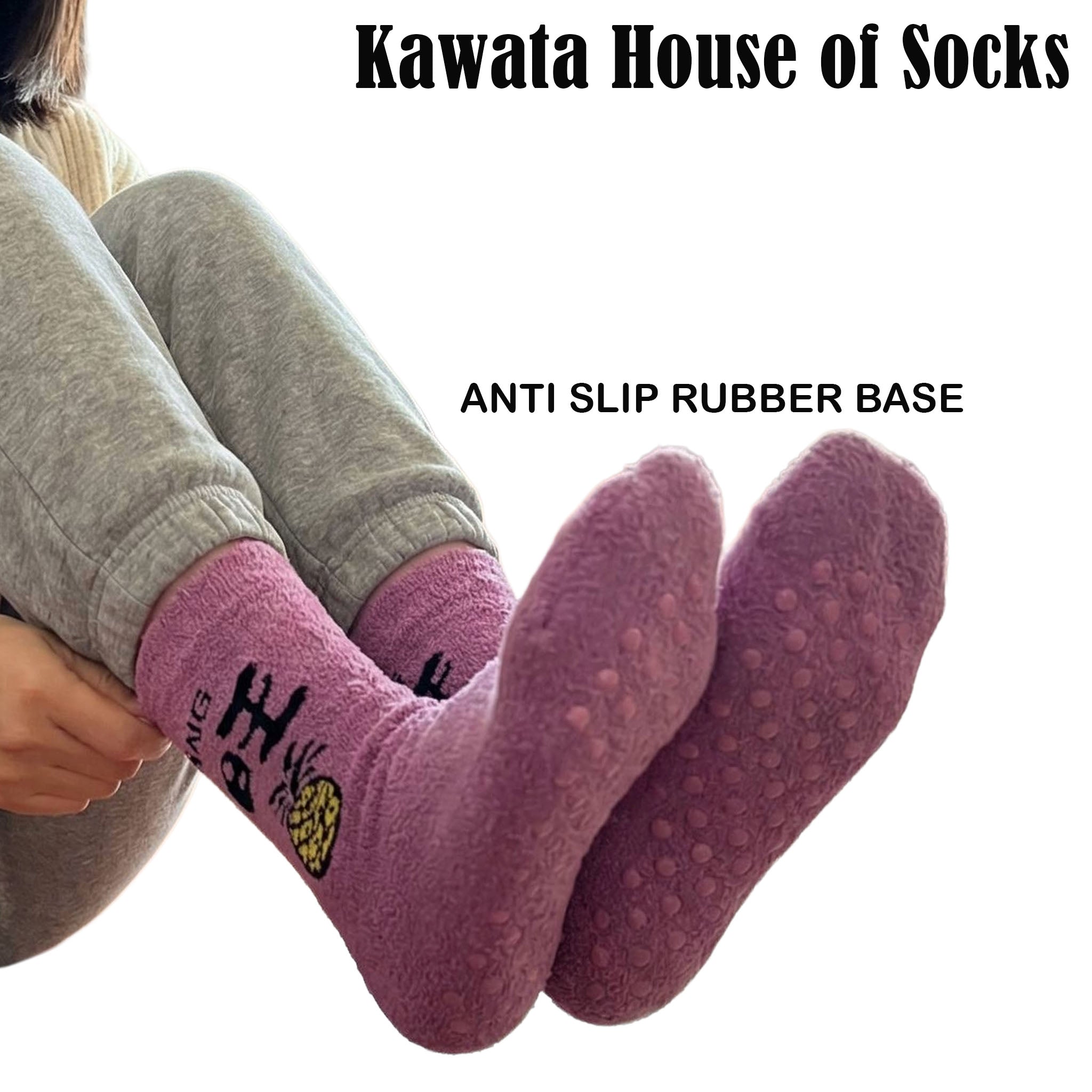 Women Anti Slip Sleeping Socks EU35-40| CNY Bedroom sleeping Socks Soc ...