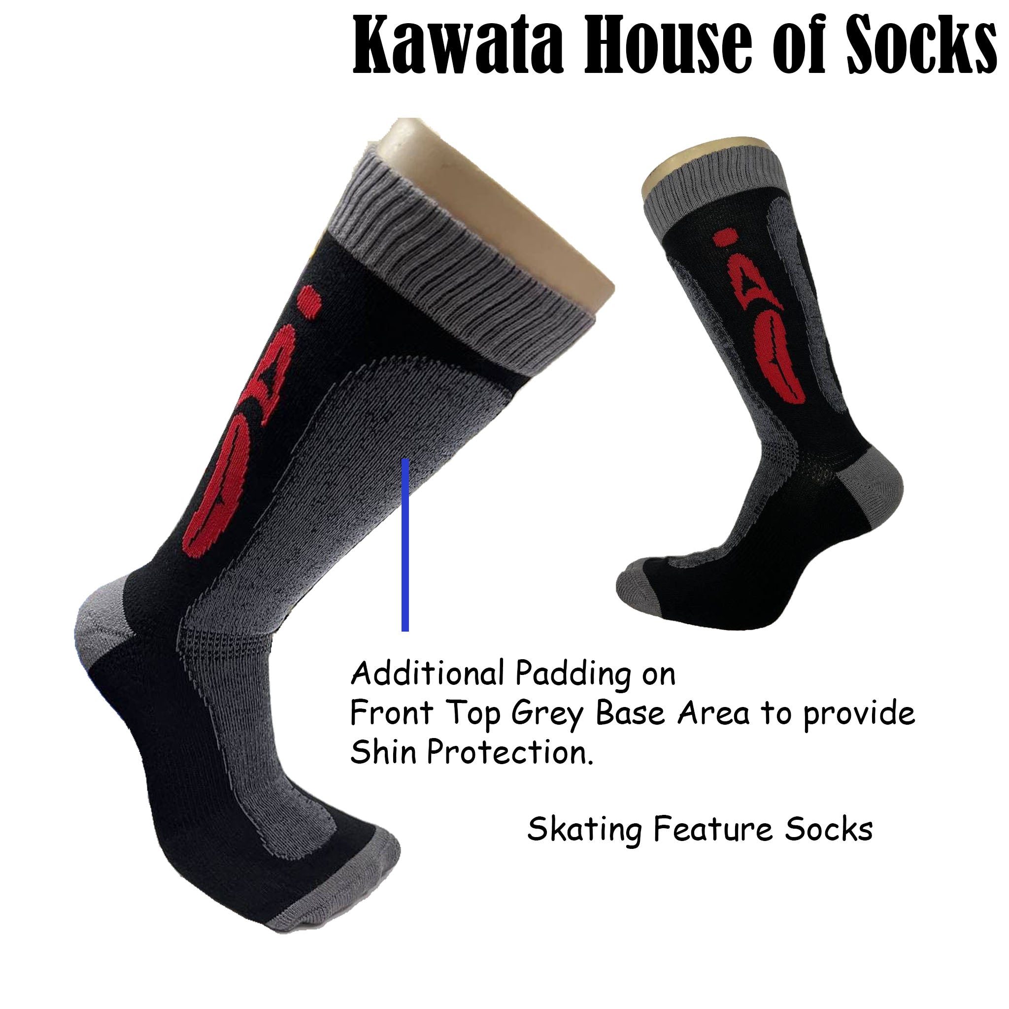 COOLMAX® Mid-Calf Sport Socks | Anti Bacterial and Anti Odour Socks | – Kawata House of Socks