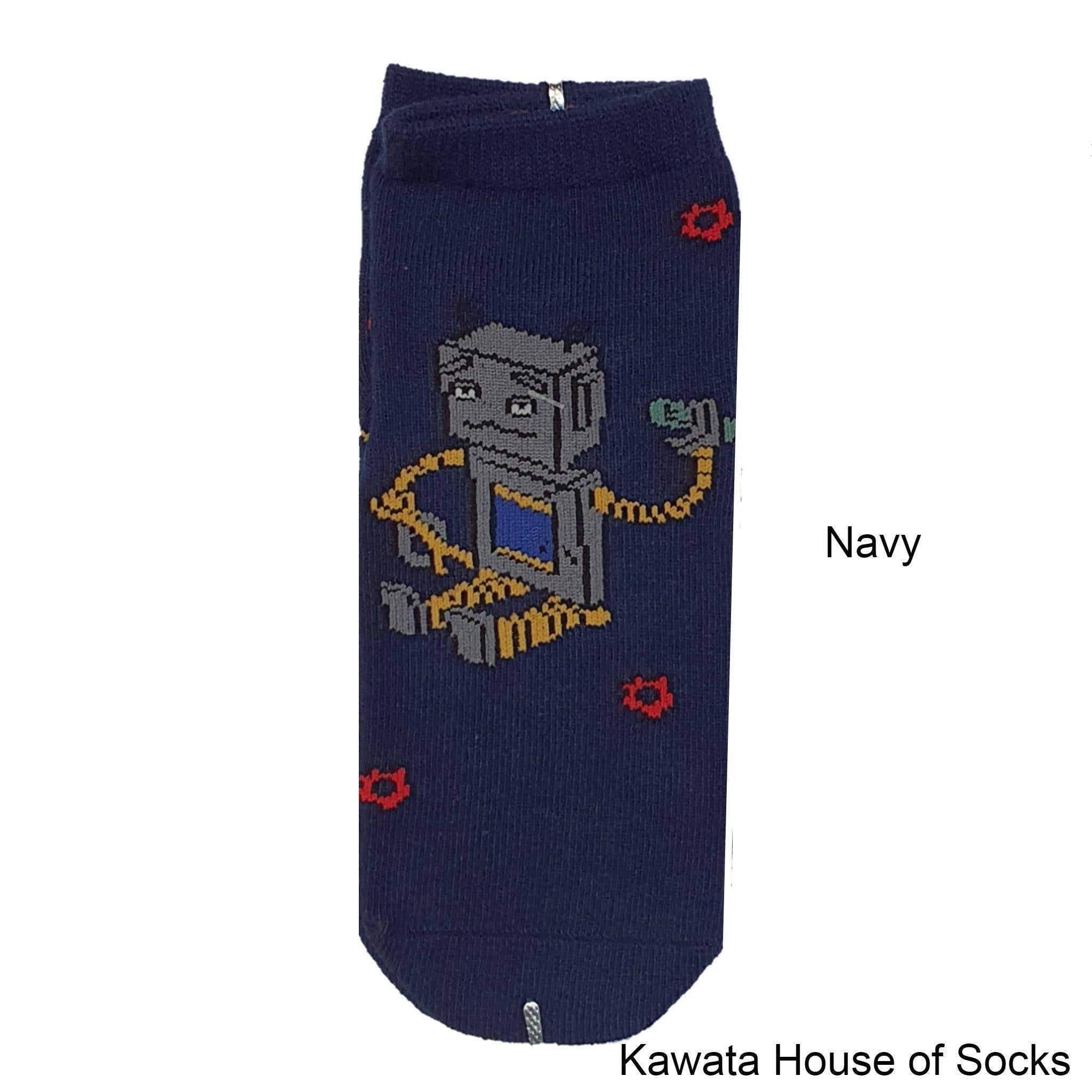 Anti-Slip Robot Series 3 Socks – Kawata House of Socks